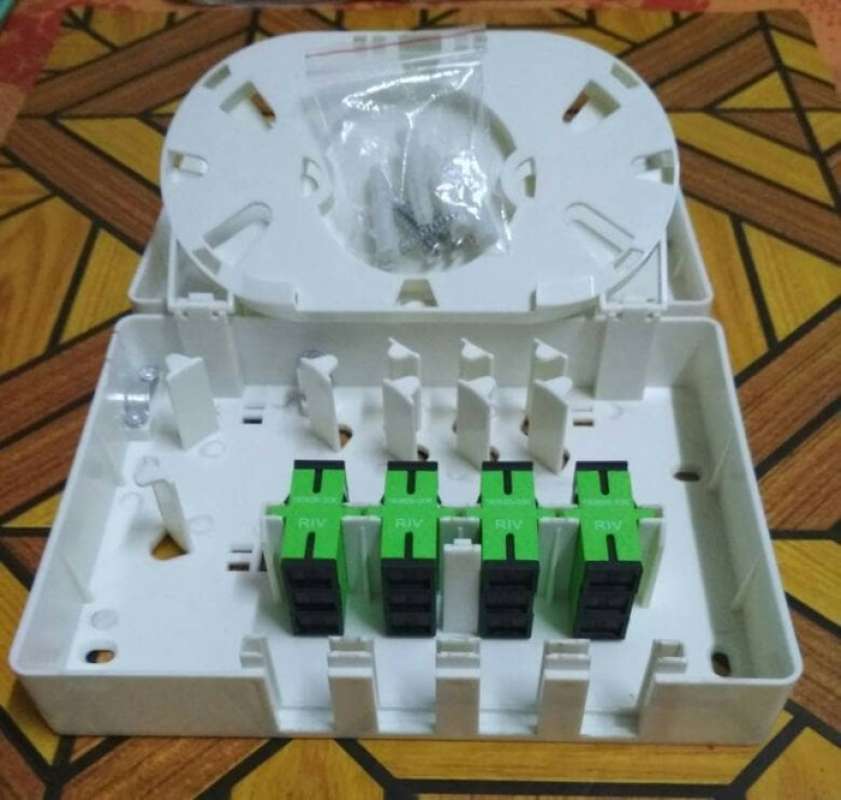 Promo Roset 12 Core SC Lengkap Panel/Terminal Box FO/Optical Fiber ...
