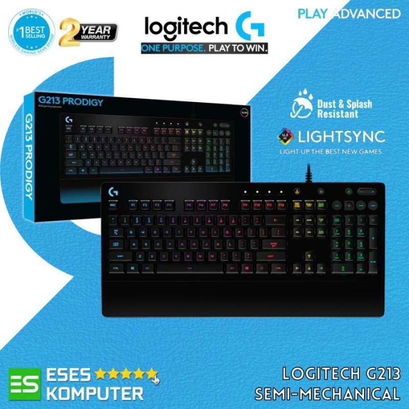 Jual Keyboard Logitech G213 Prodigy Rgb | Keyboard Gaming Semi ...