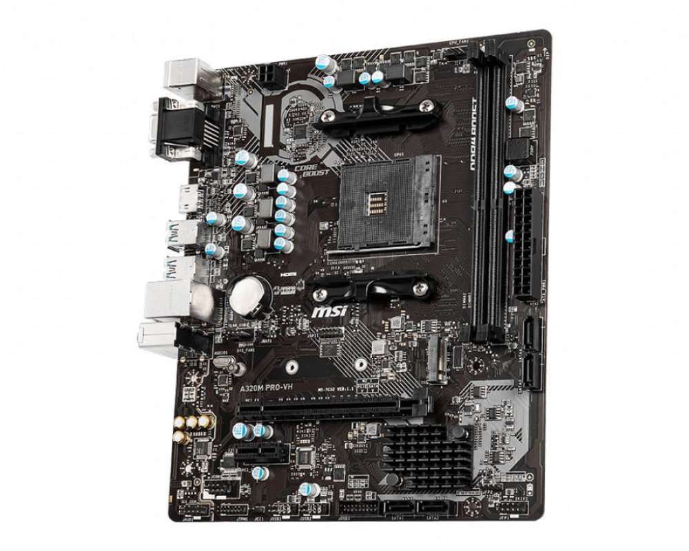Jual Motherboard Msi A320m Pro Vh (am4, Amd Promontory A320, Ddr4, Usb3 ...