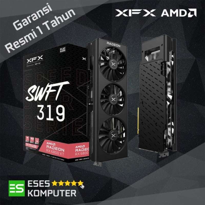 Jual Vga Xfx Amd Radeon Rx 6800 Xt Speedster Swft 319 Core 16gb Gddr6 ...