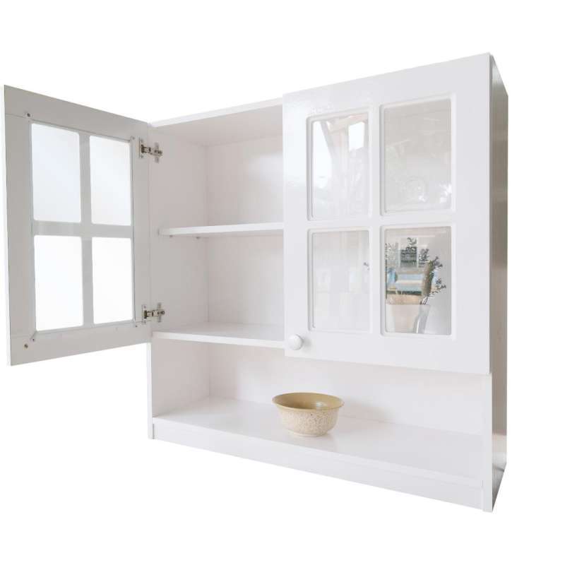 Promo Full Kayu - Kitchen Set Atas Rak Dapur Modern Minimalis Nebraska ...