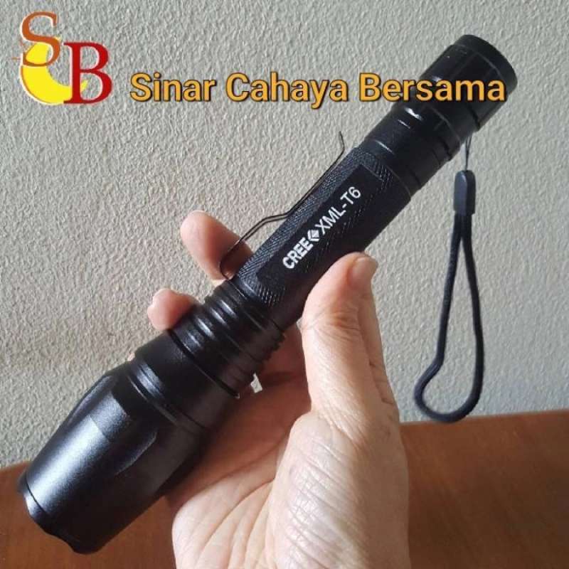 Jual Paket Senter Led Ultrafire Police Panjang Cree Xml T6 Gold Zoom ...