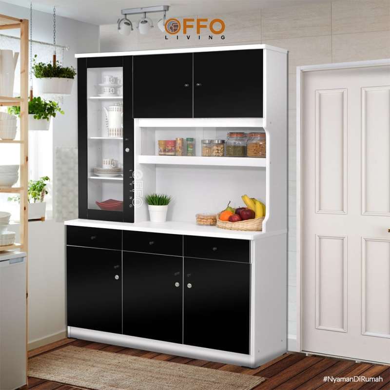 Promo Kitchen Set / Lemari Sayur / Lemari Dapur / Rak Piring Minimalis ...