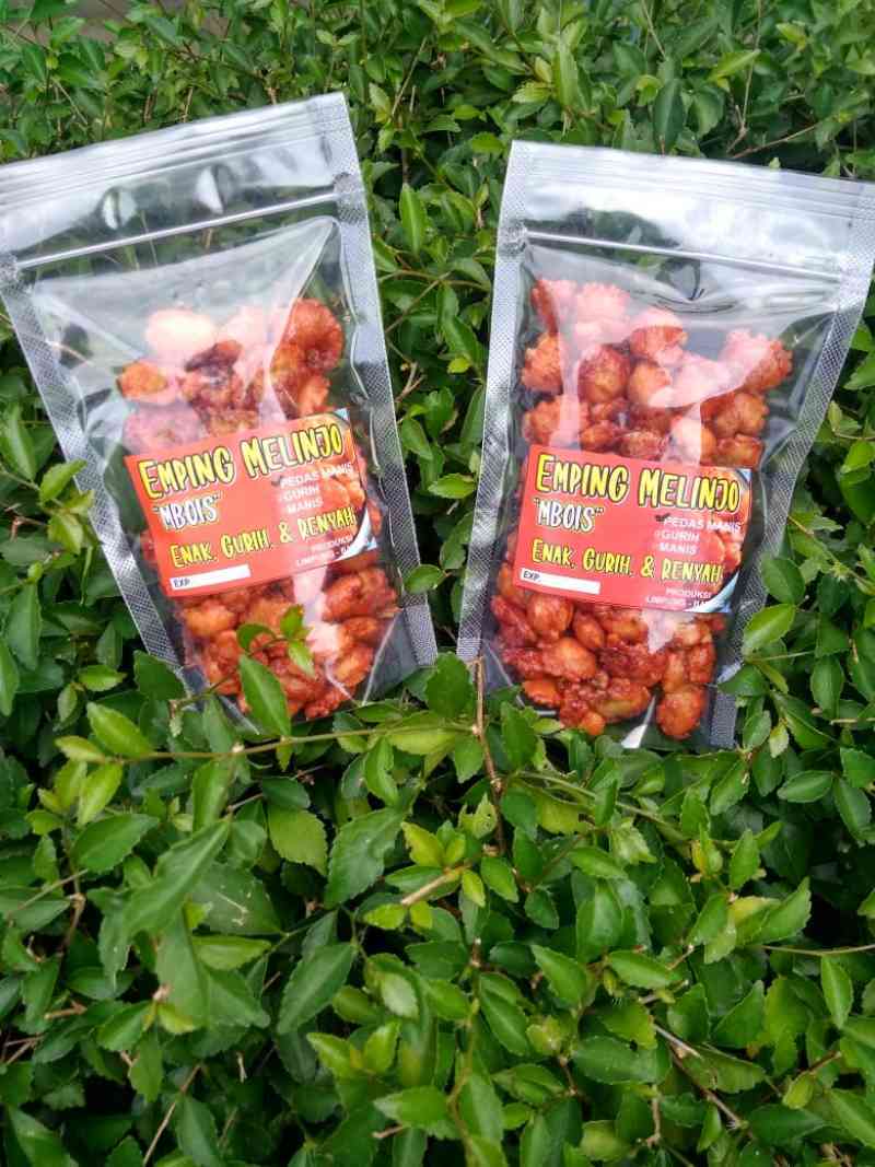Jual Emping Melinjo Pedas Manis Asli Produksi Limpung Batang (100gr) Di ...