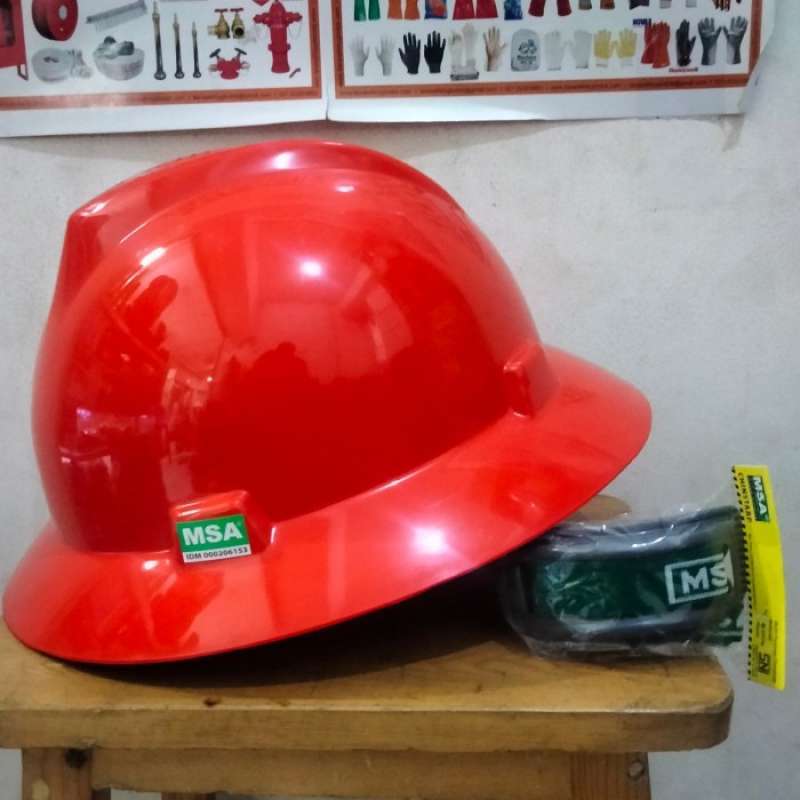 Promo Helm Safety MSA Fullbrim lokal SNI Fastrack/helm safety proyek ...