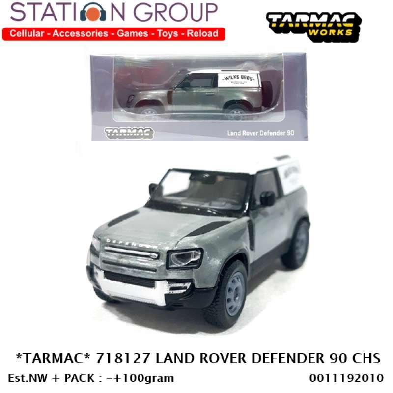 Jual TARMAC 718127 LAND ROVER DEFENDER 90 CHASE. DIECAST di Seller ...