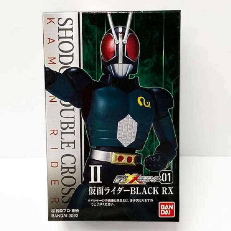 Jual Bandai Shodo Xx Double Cross Kamen Rider Black Rx Plus Revolcane ...