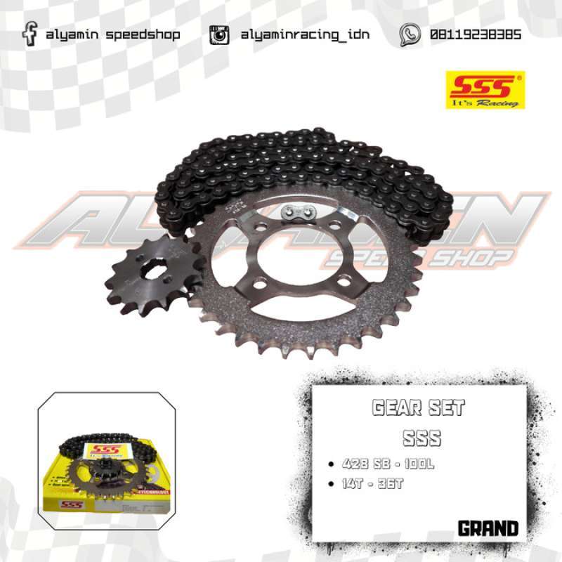 Jual Gear Gir Paket Set Sss Grand 428 14 36 Di Seller Tdr Autorace - Duren Tiga, Kota Jakarta ...