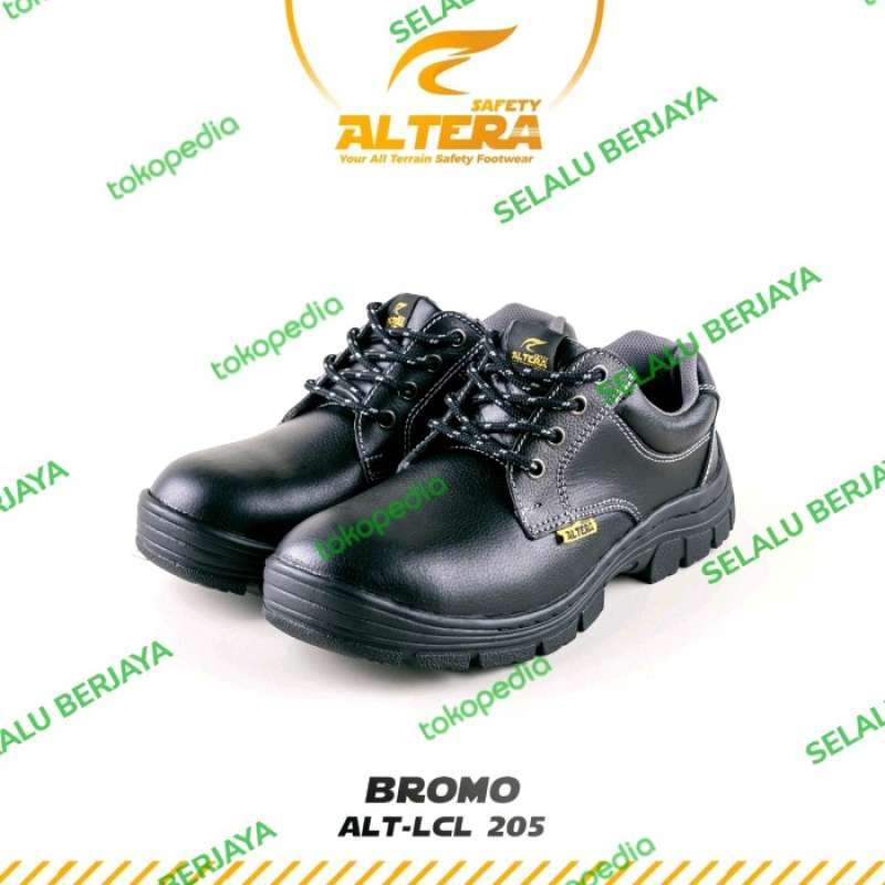 Promo sepatu safety altera Bromo low cut lace sni Diskon 23% di Seller ...