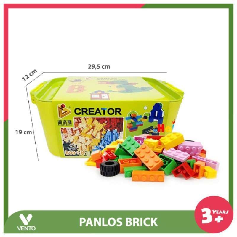 Promo Mainan Lego Building Kit Panlos Brick Creator Designer 500 pcs ...