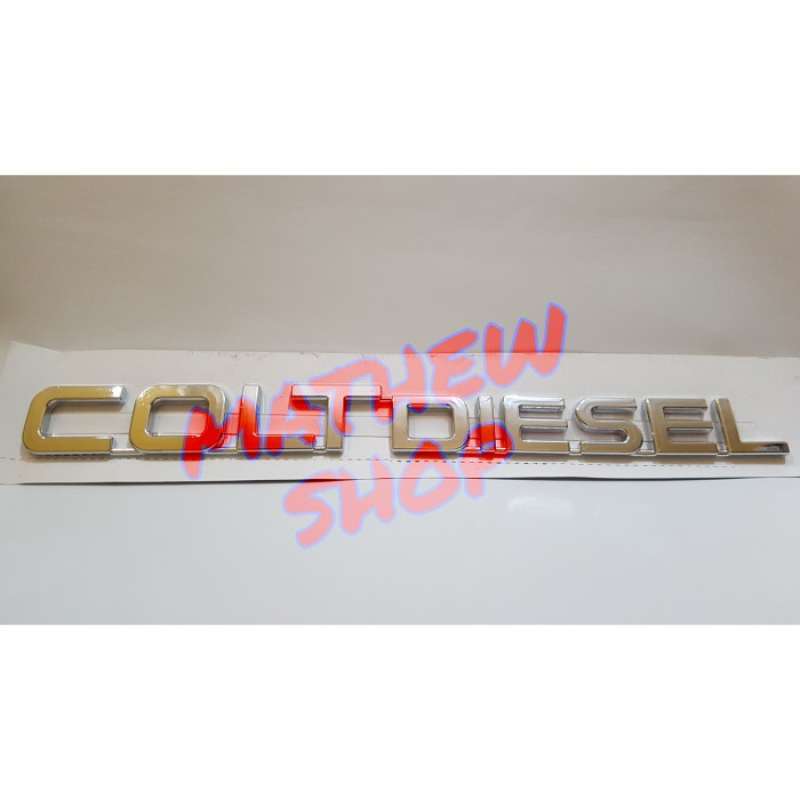 Promo Limited Emblem Colt Diesel Logo Coltdiesel Mitshubishi Canter ...