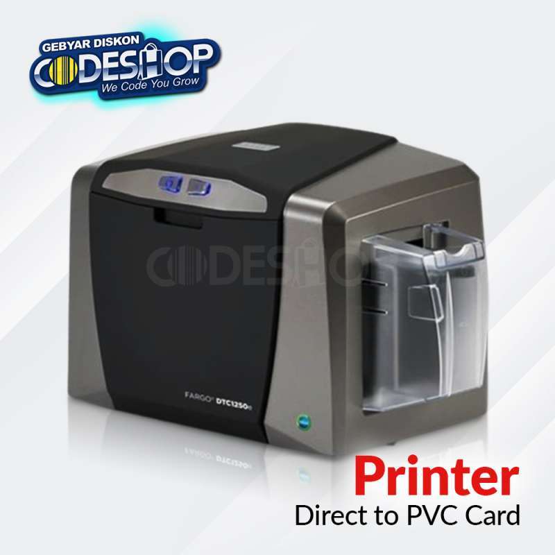 Jual Fargo DTC-1250e ID Card Printer Single Side Cetak Kartu PVC 300 ...
