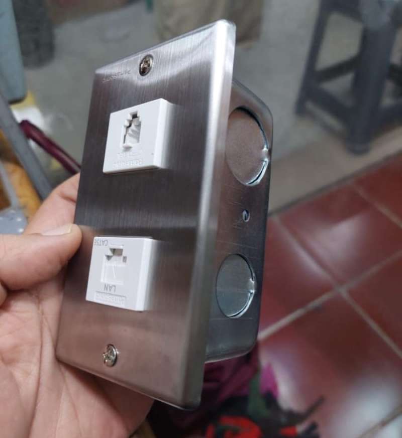 Promo terminal kabel LAN + telpon Inbowdus besi Diskon 23% di Seller ...