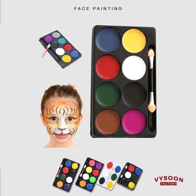 Alat Make Up Untuk Face Painting | Saubhaya Makeup