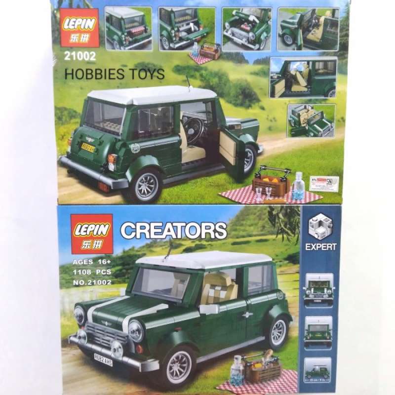 Jual Brick Creators Ori Lepin 21002 Mini Cooper Di Seller Regans Store ...