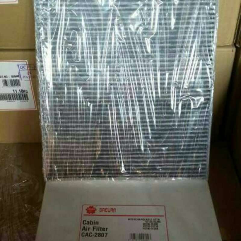 Promo Filter Cabin Ac Hyundai Grand Avega, Kia Rio, Tucson Type Carbon ...