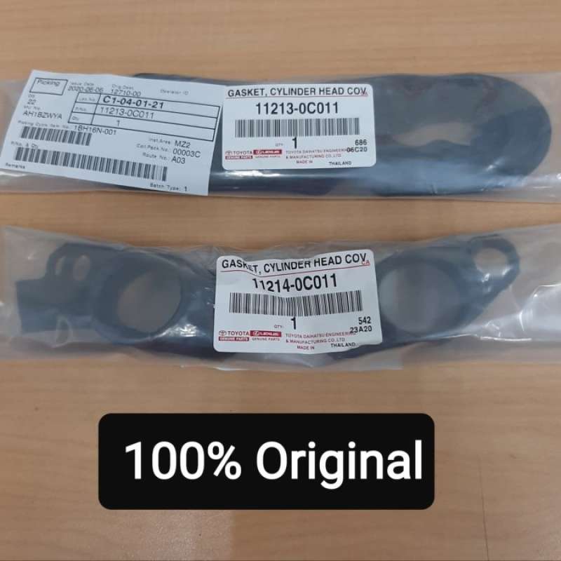 Jual Seal Cover Valve, Busi/paking Head Innova/fort 100% Toyota Di ...