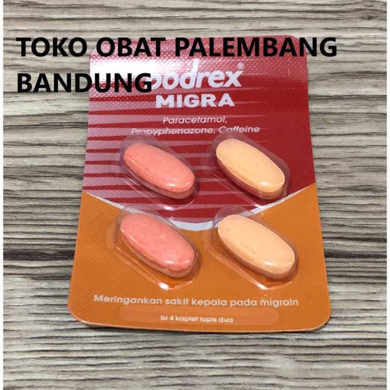 Jual BODREX MIGRA 4KAPLET PARACETAMOL MIRAIN SAKIT KEPALA di Seller ...
