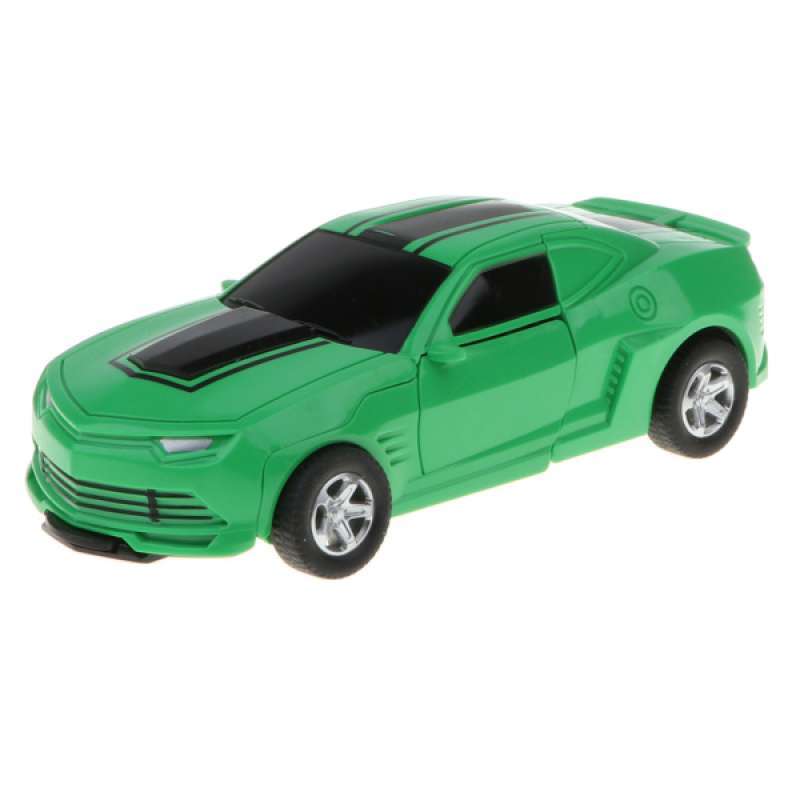 Jual Plastic One Step Impact Deformation Robot Car Kids Toy Gift Party ...