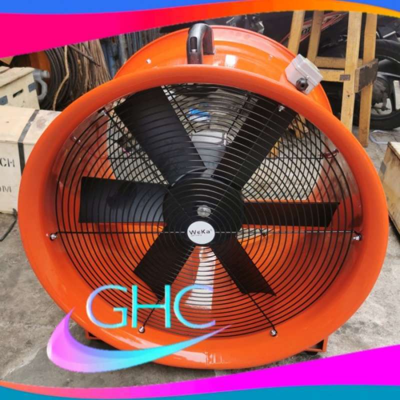 Jual Portable Ventilator Blower Exhaust 24 Inch 600 Mm Kipas Weka ...
