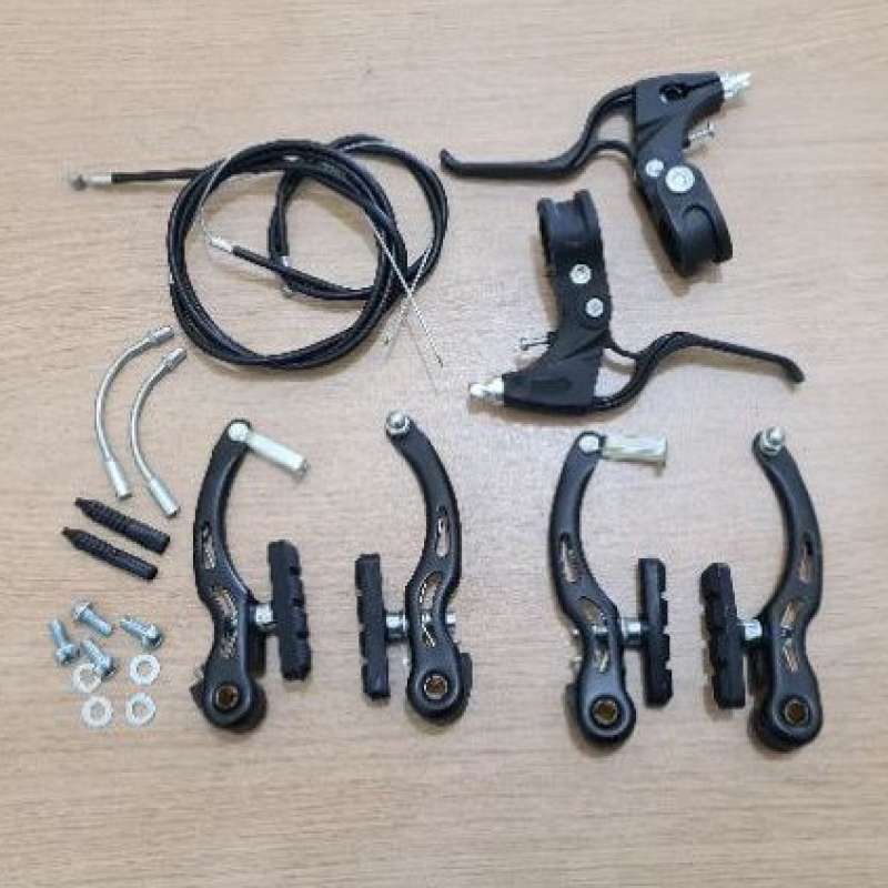 Jual Rem V Brake Vbrake Sepeda Komplit Lengkap Dengan Kabel Cable ...
