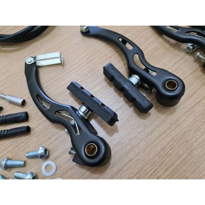 Jual Rem V Brake Vbrake Sepeda Komplit Lengkap Dengan Kabel Cable ...