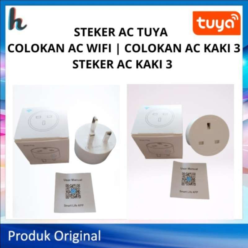 Jual Tuya Colokan Kaki 3 Tuya Smart Wifi Uk 3 Pin Socket 16a Ios Android - With Monitoring ...