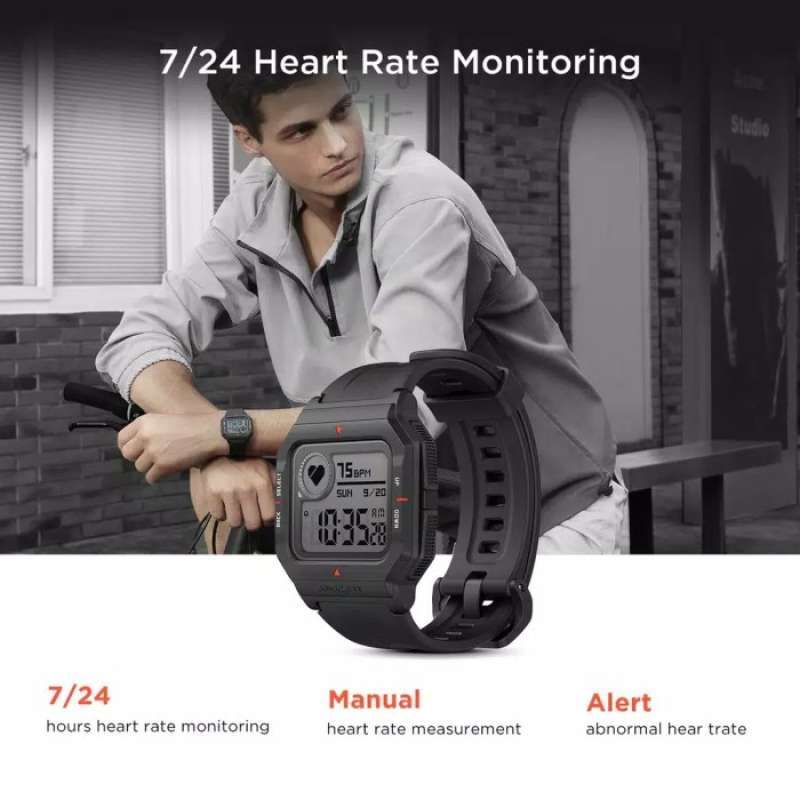 Jual Lelang 12 - Amazfit Neo Retro Smartwatch Always On Display Water ...