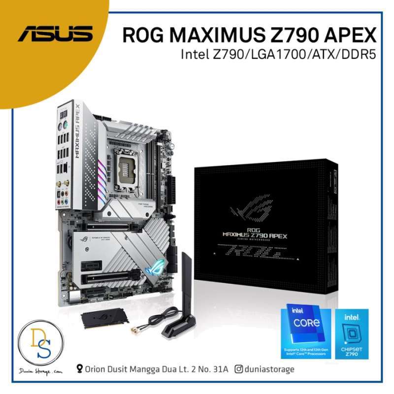 Jual Asus Rog Maximus Z790 Apex | Intel Z790 Lga 1700 Motherboard Di ...
