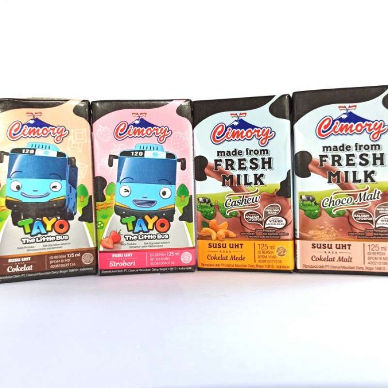 Jual Susu Cimory Uht Fresh Milk 125 Ml Semua Rasa - Per Karton Isi 40 ...