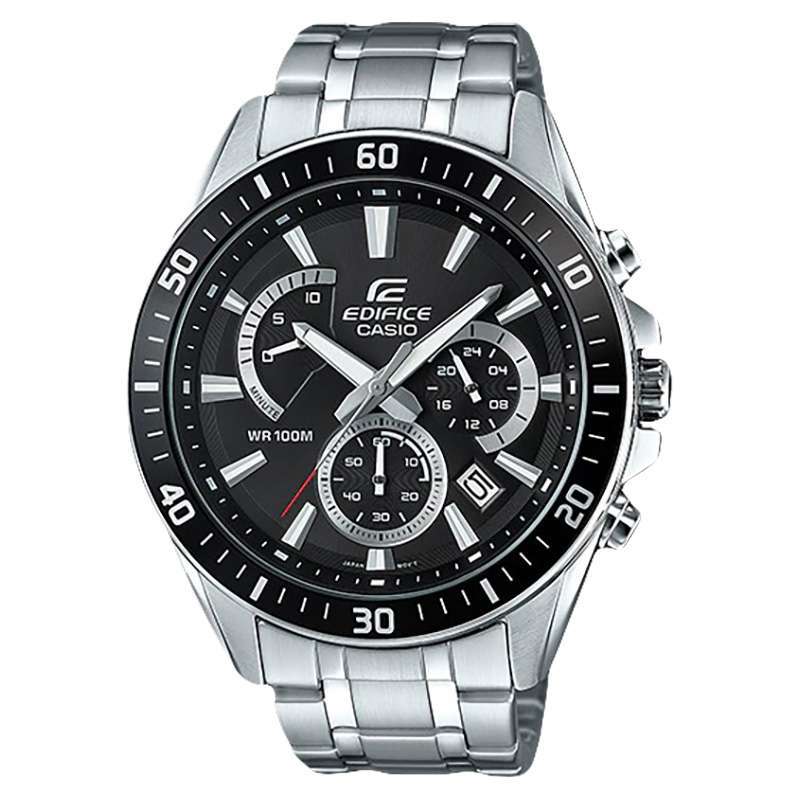 Jual Casio Edifice Chronograph EFR-552D-1AVUDF Water Resistant 100M ...