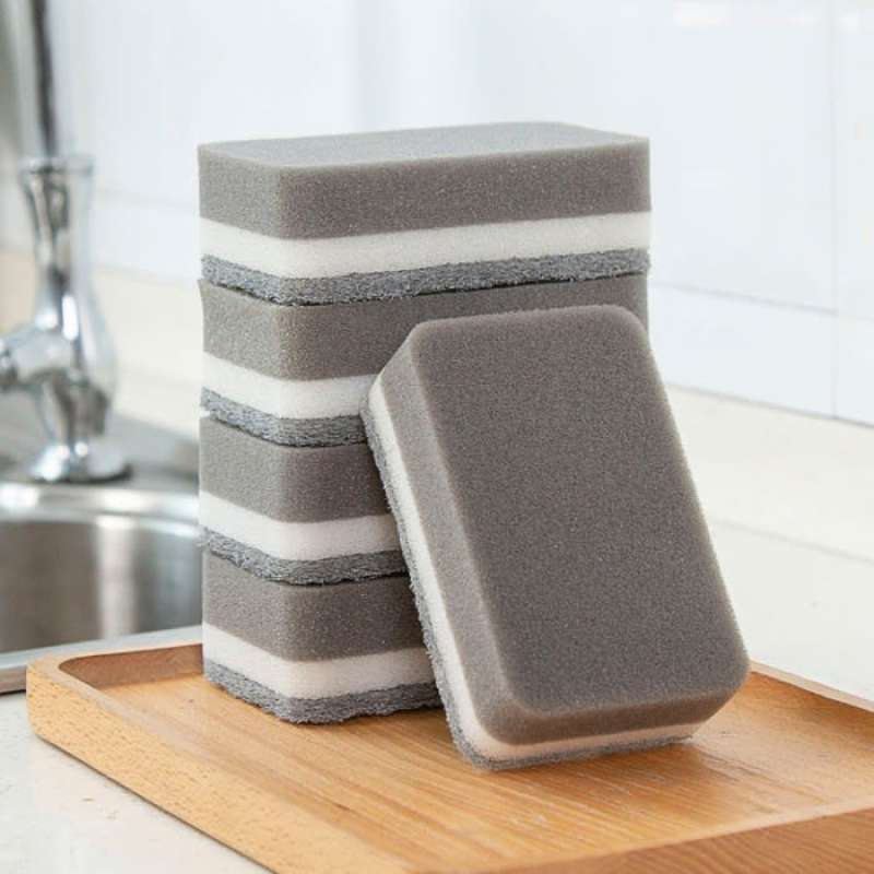 Promo SPON SPONS CUCI PIRING SPONGE BUSA 2 SISI PREMIUM TEBAL KUAT ...
