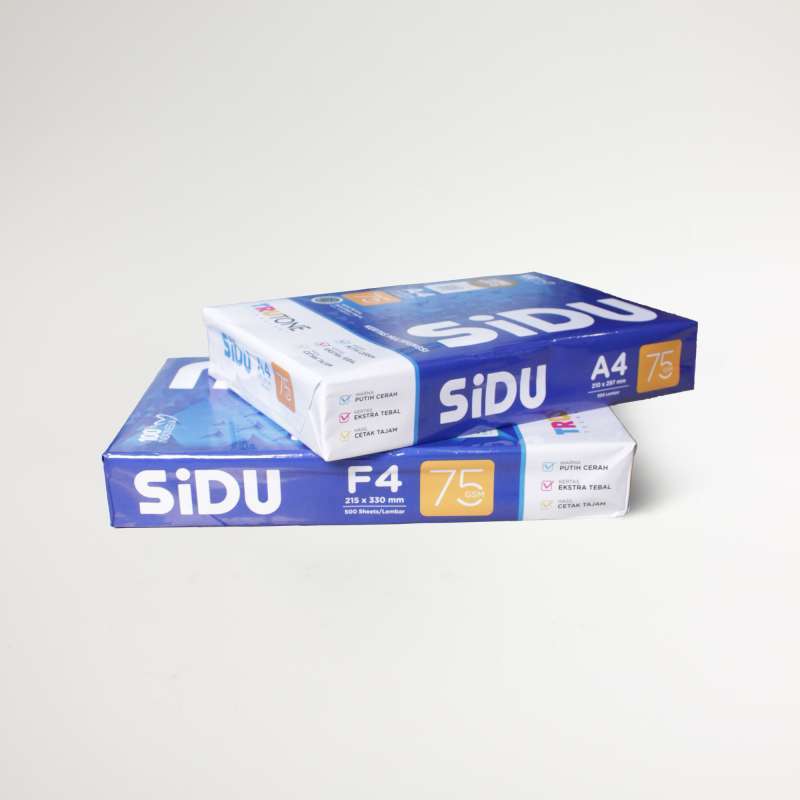 Jual Kertas HVS A4 75 gram SIDU Sinar Dunia di Seller Master Pack Indonesia - Marga Mulya, Kota ...