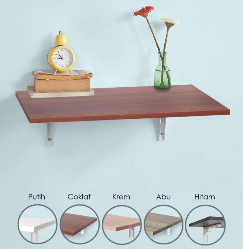 Jual DIY Meja Lipat Dinding/Meja Tempel Laptop/Belajar/Meja Makan ...