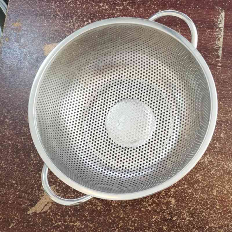 Jual Saringan Stainless Sayur / Daging / Buah 40.5cm Di Seller Kitchen ...