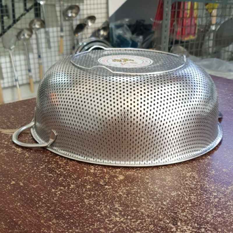 Jual Saringan Stainless Sayur / Daging / Buah 40.5cm Di Seller Kitchen ...