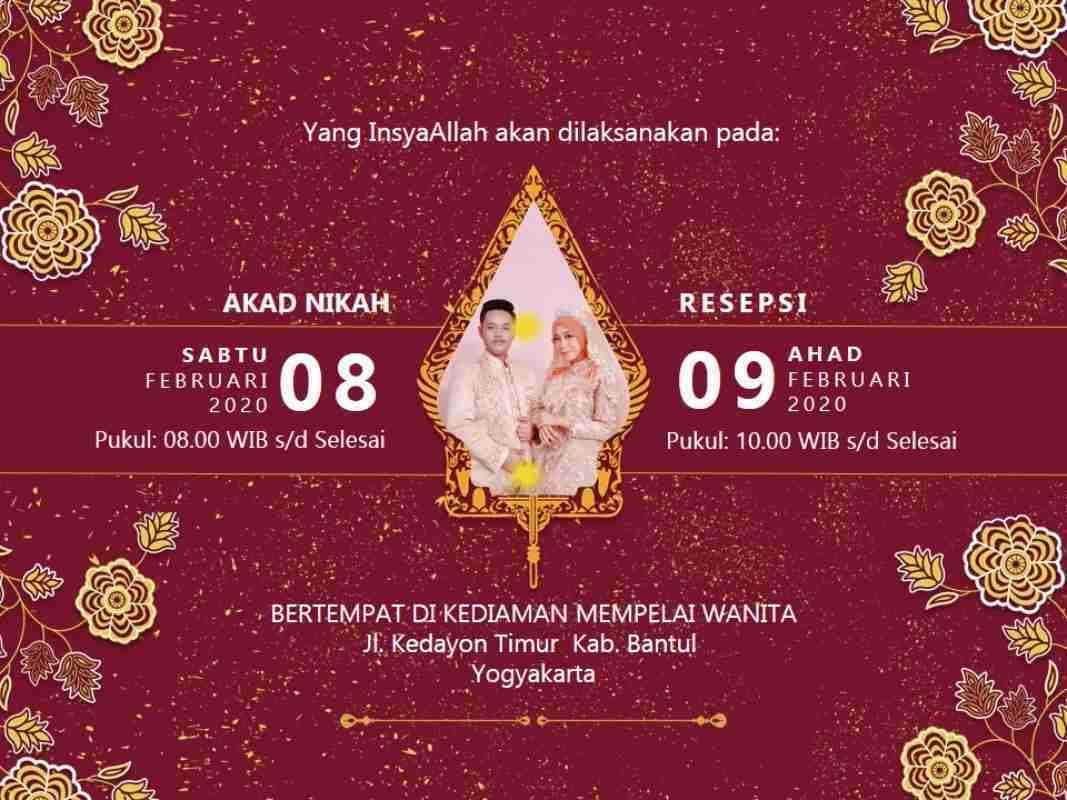 Jual Undangan Wedding Video / Undangan Digital Video / Undangan ... Jual Undangan Wedding Video / Undangan Digital Video / Undangan ...