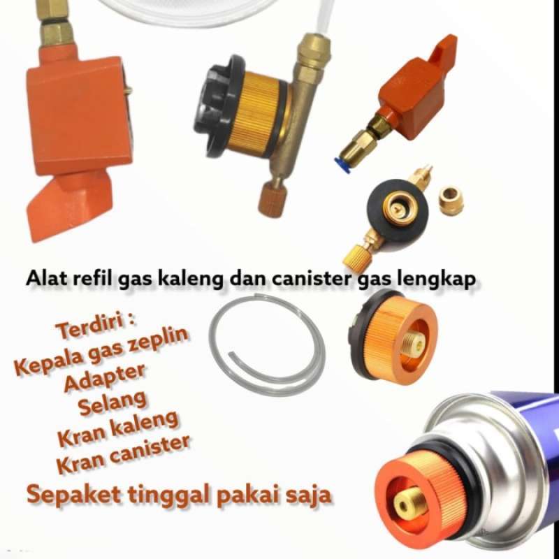 Promo Alat Refill Gas Kaleng Canister Gas Kaleng Portable hi cook ...