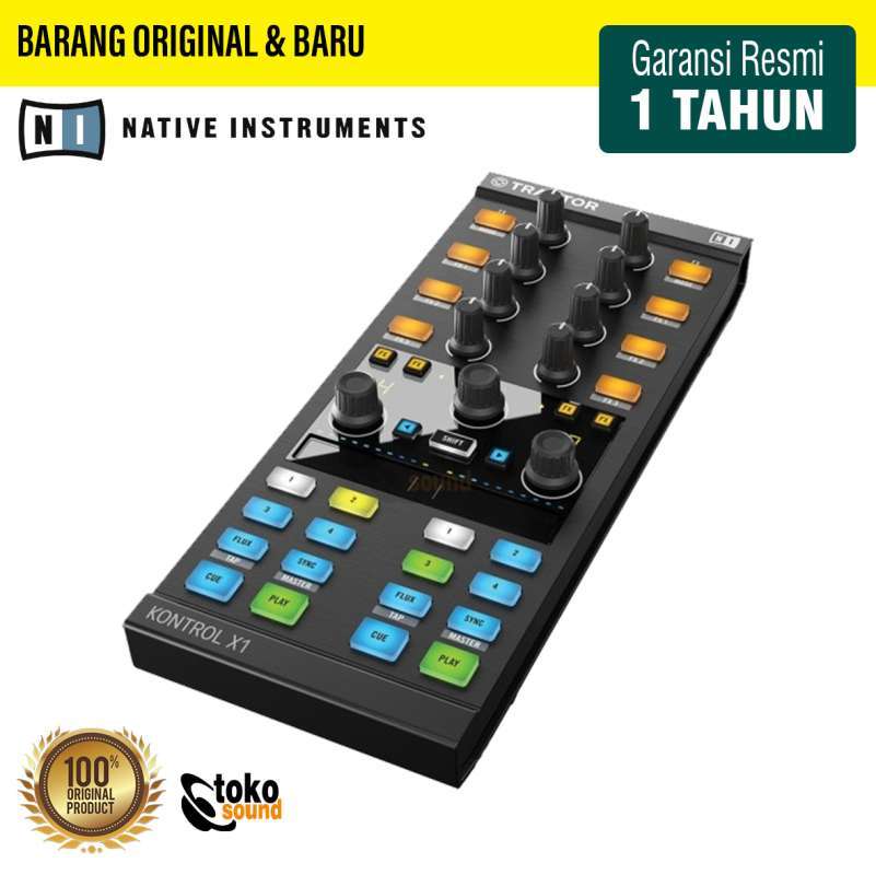 Jual Native Instruments Traktor Kontrol X1 MK2 - Decks & Effects ...