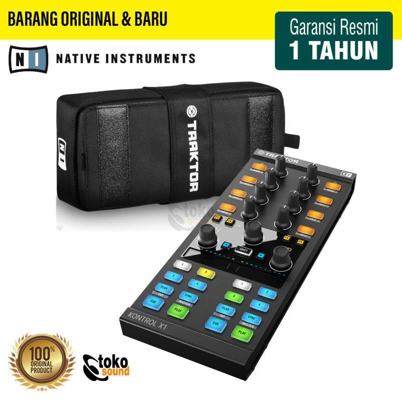 Jual Native Instruments Traktor Kontrol X1 MK2 - Decks & Effects ...