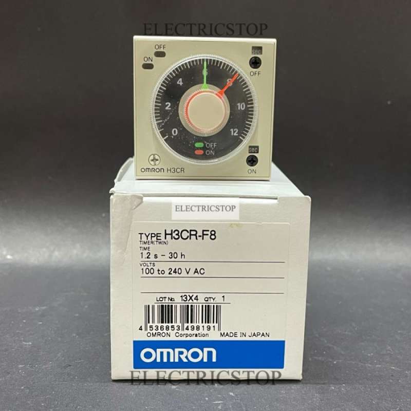 Jual Omron H3cr-f8 100% Original Twin Timer (made In Japan) H3crf8 Di ...