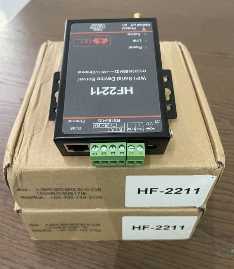 Jual Serial To Ethernet Wifi Converter Rs232/rs485 To Tcp Ip Modbus ...