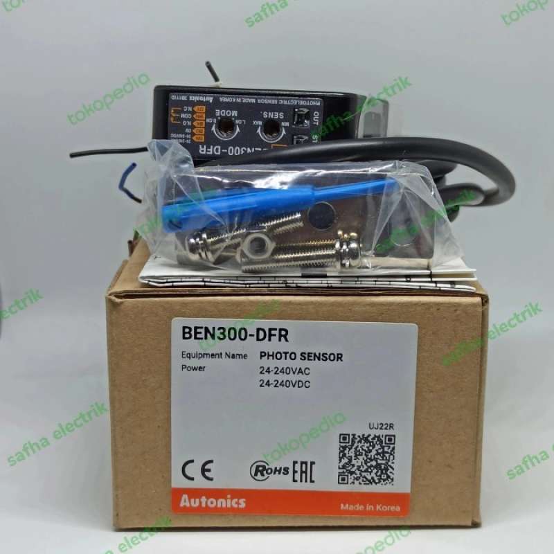 Promo PHOTOELECTRIC SENSOR AUTONICS BEN300-DFR SENSOR Diskon 33% di ...