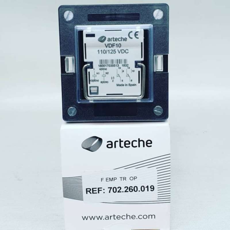 Promo ARTECHE VDF10 110-125VDC TRIP CIRCUIT SUPERVISION RELAY Diskon 33 ...
