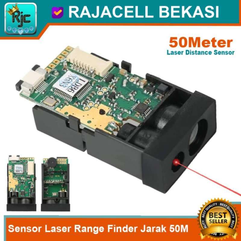 Promo SENSOR LASER RANGE FINDER PENGUKUR JARAK SAMPAI 50 METER SERIAL ...