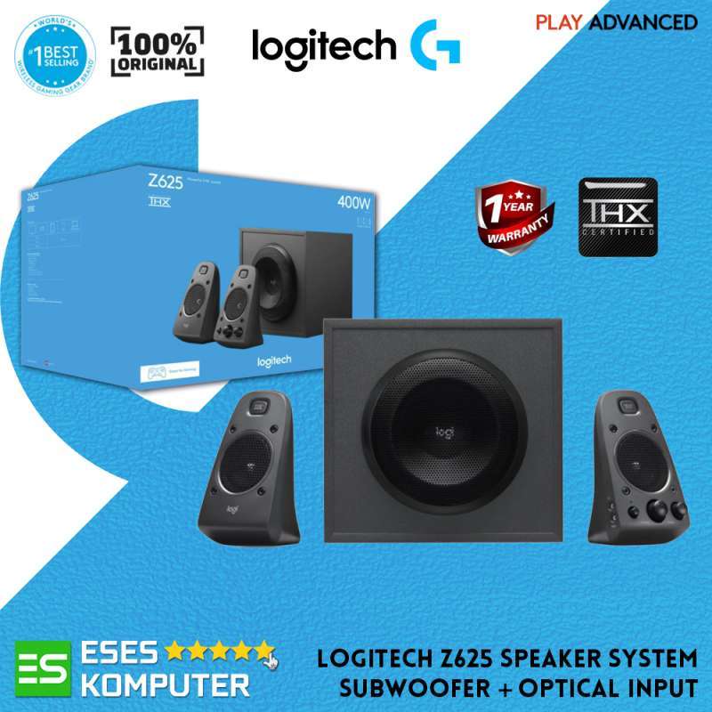 Jual Speaker Logitech Z625 2.1 Gaming Speaker System THX Sound Certified di Seller ESES Komputer ...