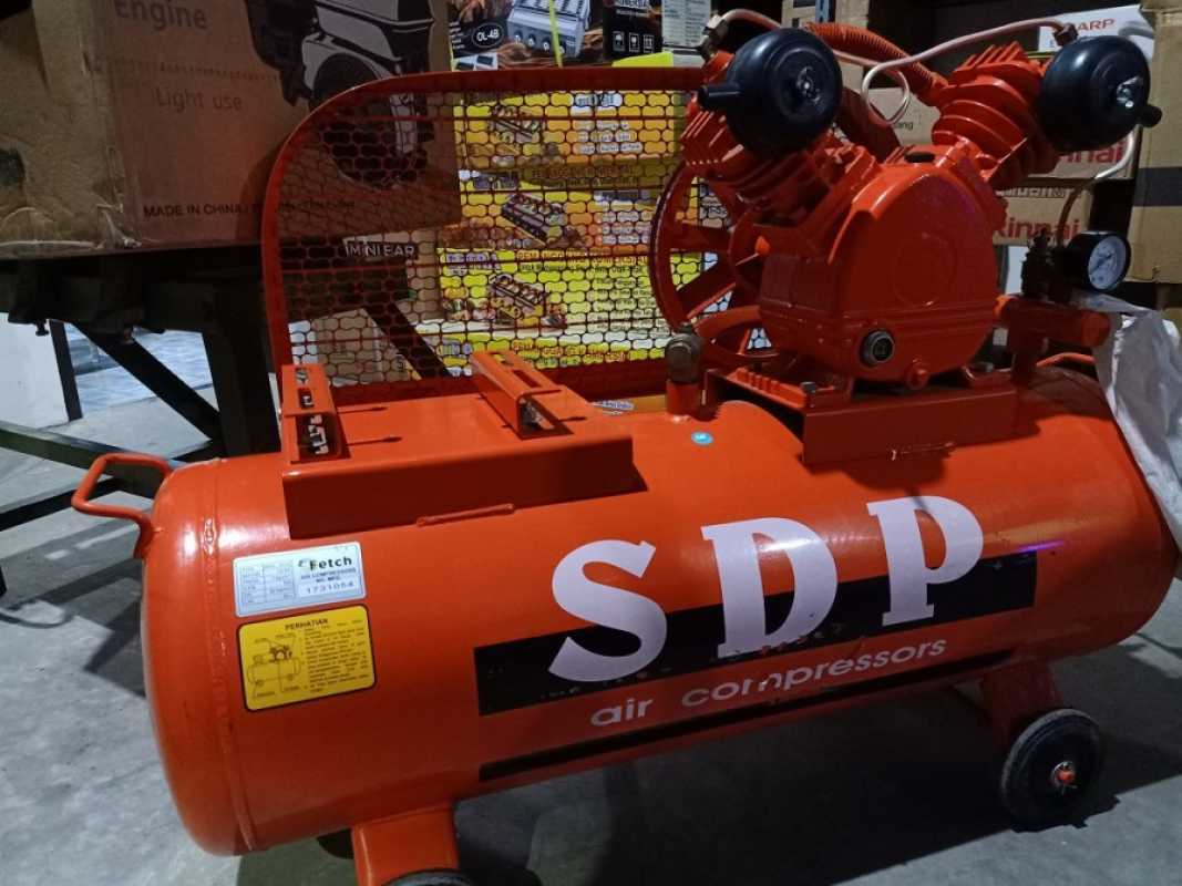 Jual Mesin Kompresor Udara 1 hp SDP Air Compressor Shark Unloading 1 HP ...