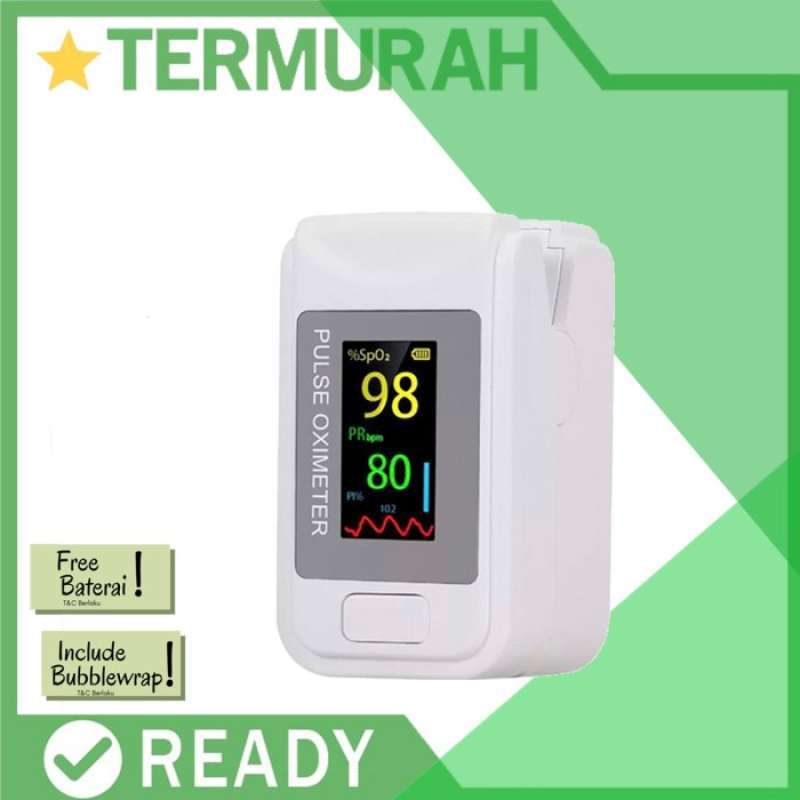 Promo OXIMETER DIGITAL FINGERTIP PULSE OXIMETRY SATURATION LED MONITOR ...