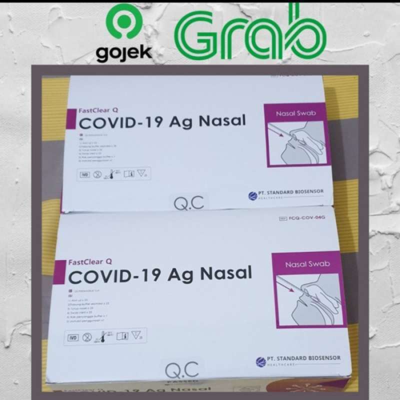 Jual Rapid Test Antigen Sd Biosensor Fastclear Q Akd (nasal) Di Seller ...