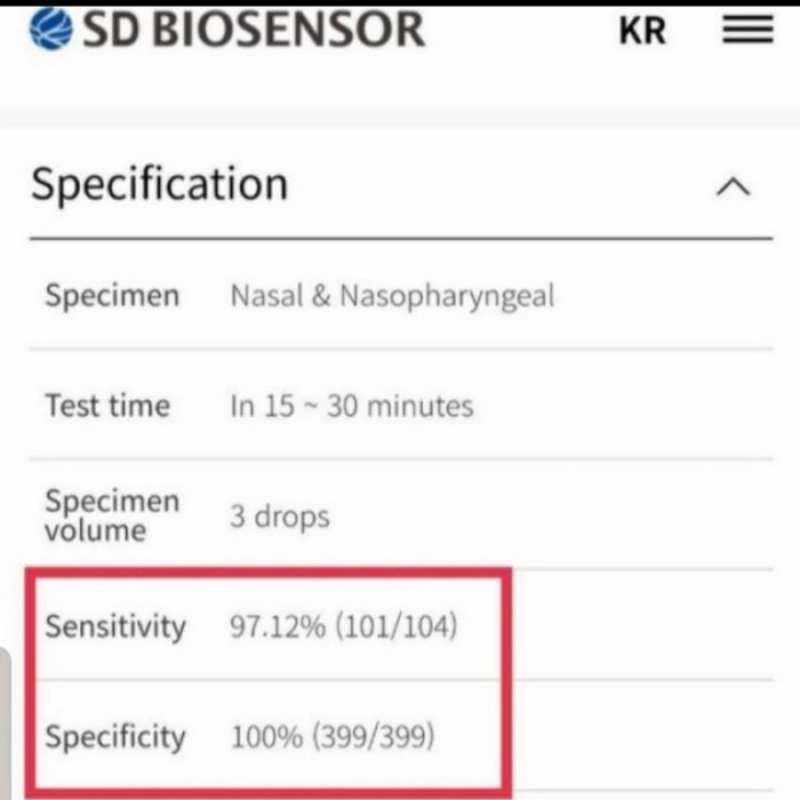 Jual Rapid Test Antigen Sd Biosensor Fastclear Q Akd (nasal) Di Seller ...